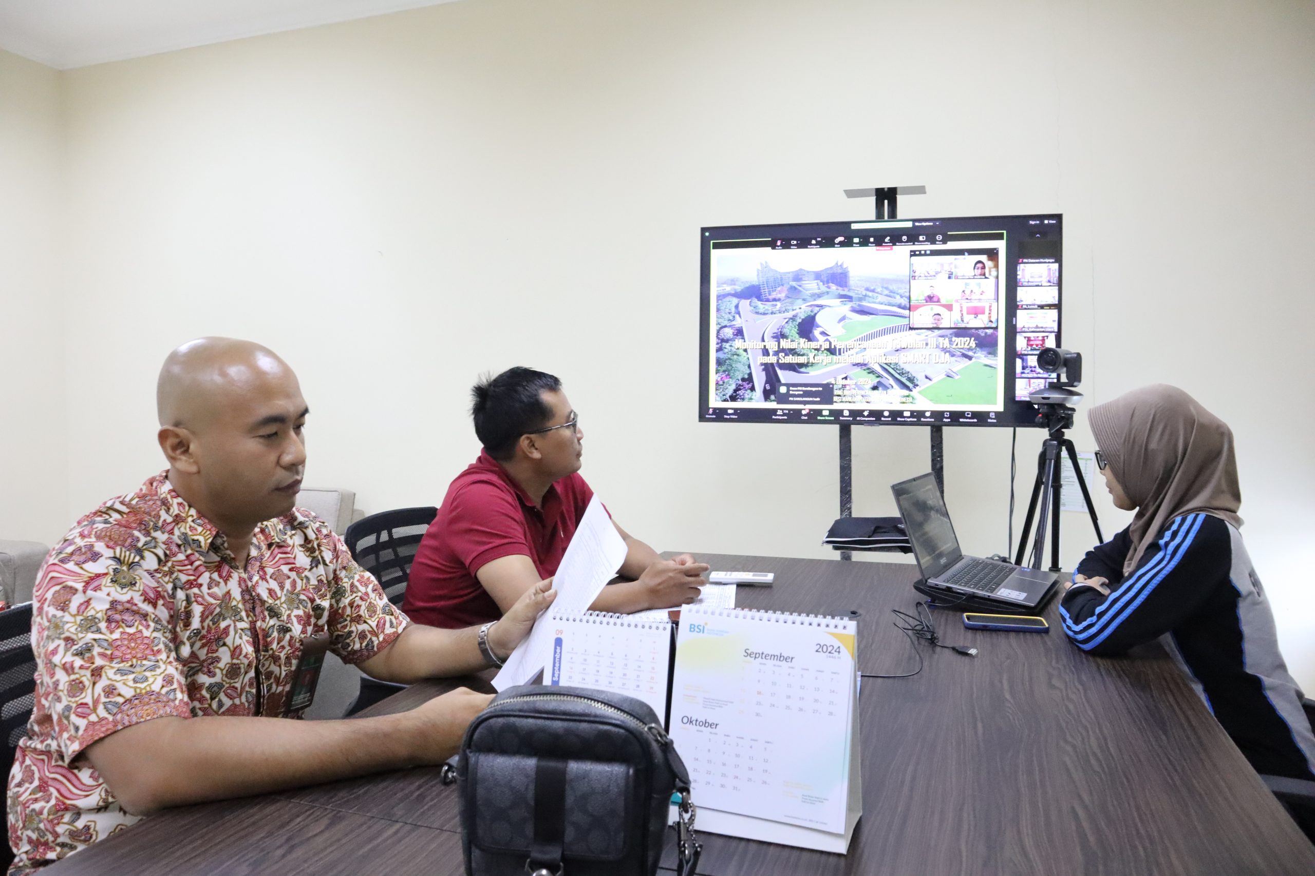 MONITORING NILAI KINERJA PERENCANAAN TRIWULAN III TA 2024 PADA SATUAN ...